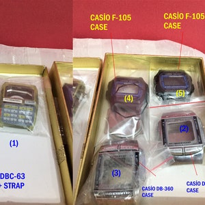 Casio DBC-63 Case/casio Db-360 Case/ Casio F-105 Case/ Micro Cosmos ...