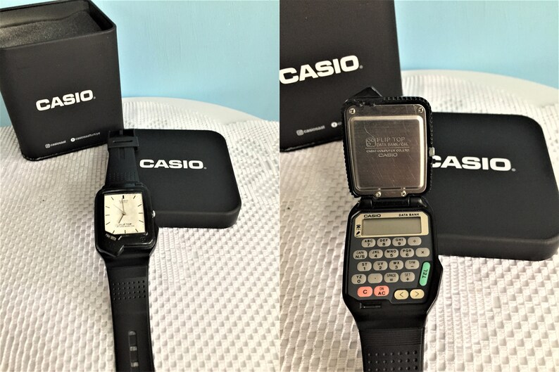 Vintage Casio Flip Top FTP-30 With Original Strap / Module 761 - Etsy