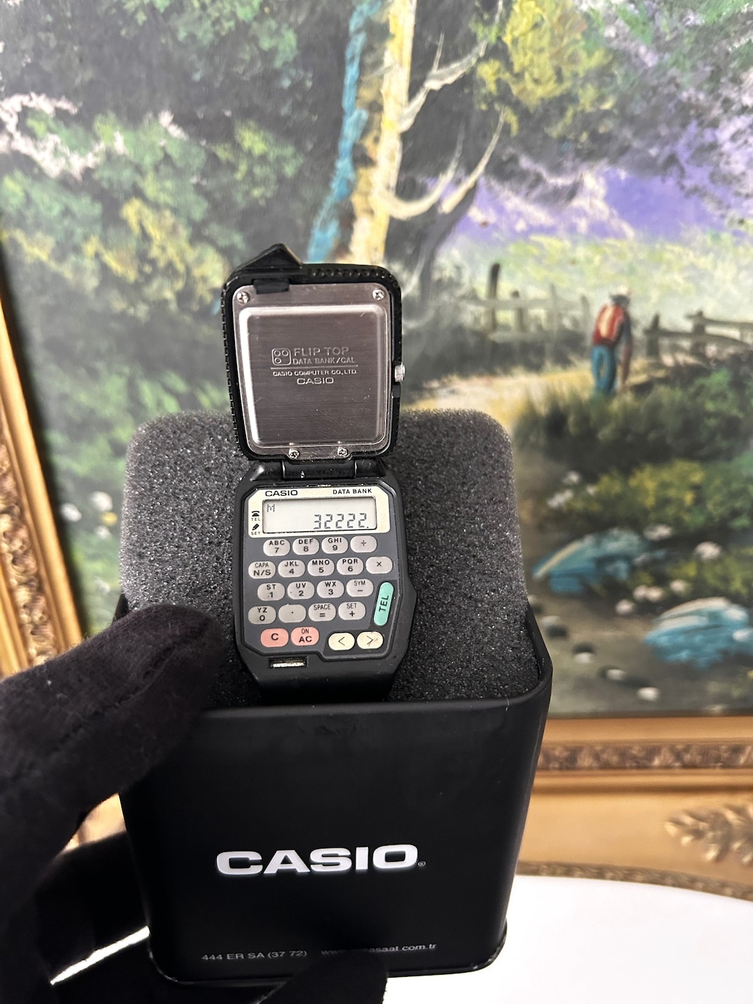 RARE Vintage Casio Flip Top FTP-30 / Module 761 /mens Watch Japan Made ...