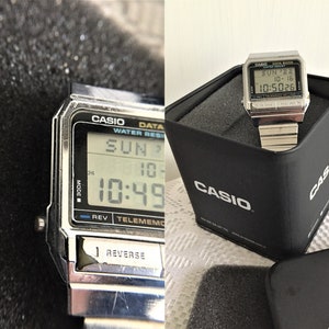 Casio DB-310 Data Bank Watch Module 871/data Bank Vintage 80’S Digital ...