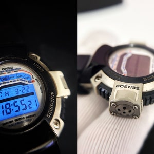 Vintage Super Rare Casio MRT-200 Marine Gear Watch, (pro Trek) Depth ...