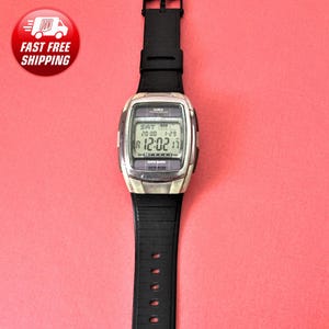 Vintage Casio DB-E30 Databank/ Solar Men's Wristwatch/digital Gray Dial ...