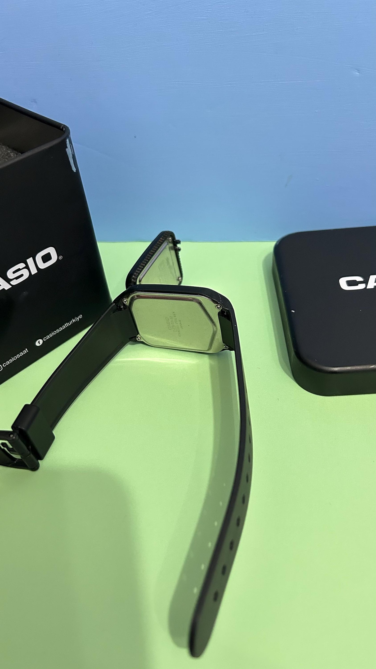 Casio Flip Top FTP-30 White Dial Watch / Mod: 761 /very Good Condition ...