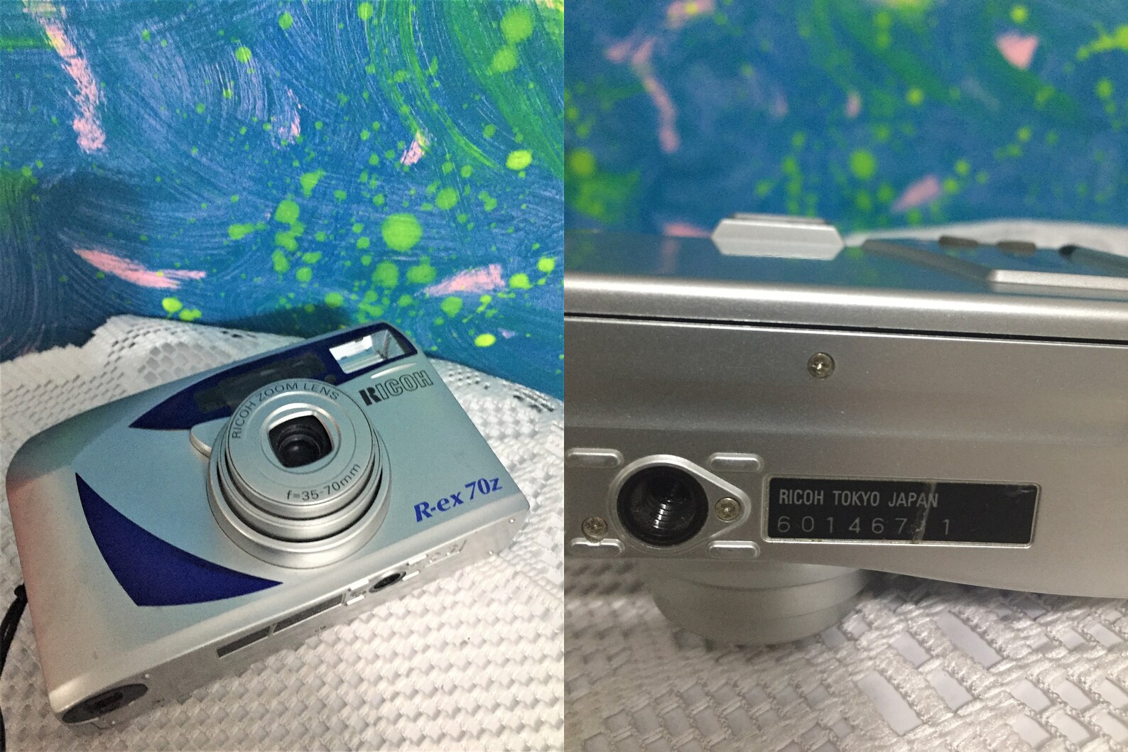 Vintage RARE Ricoh R-ex 70z, Camera Strap, Camera Lomo, Ricoh R Ex 70z ...