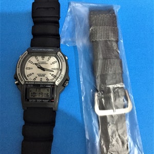 Vintage Casio AW-61 1750 Watch Analog Digital / Japan/ Chronograph, Men ...