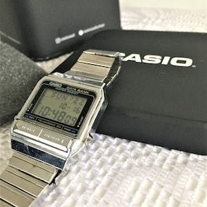 Casio DB-310 Data Bank Watch Module 871/data Bank Vintage 80’S Digital ...