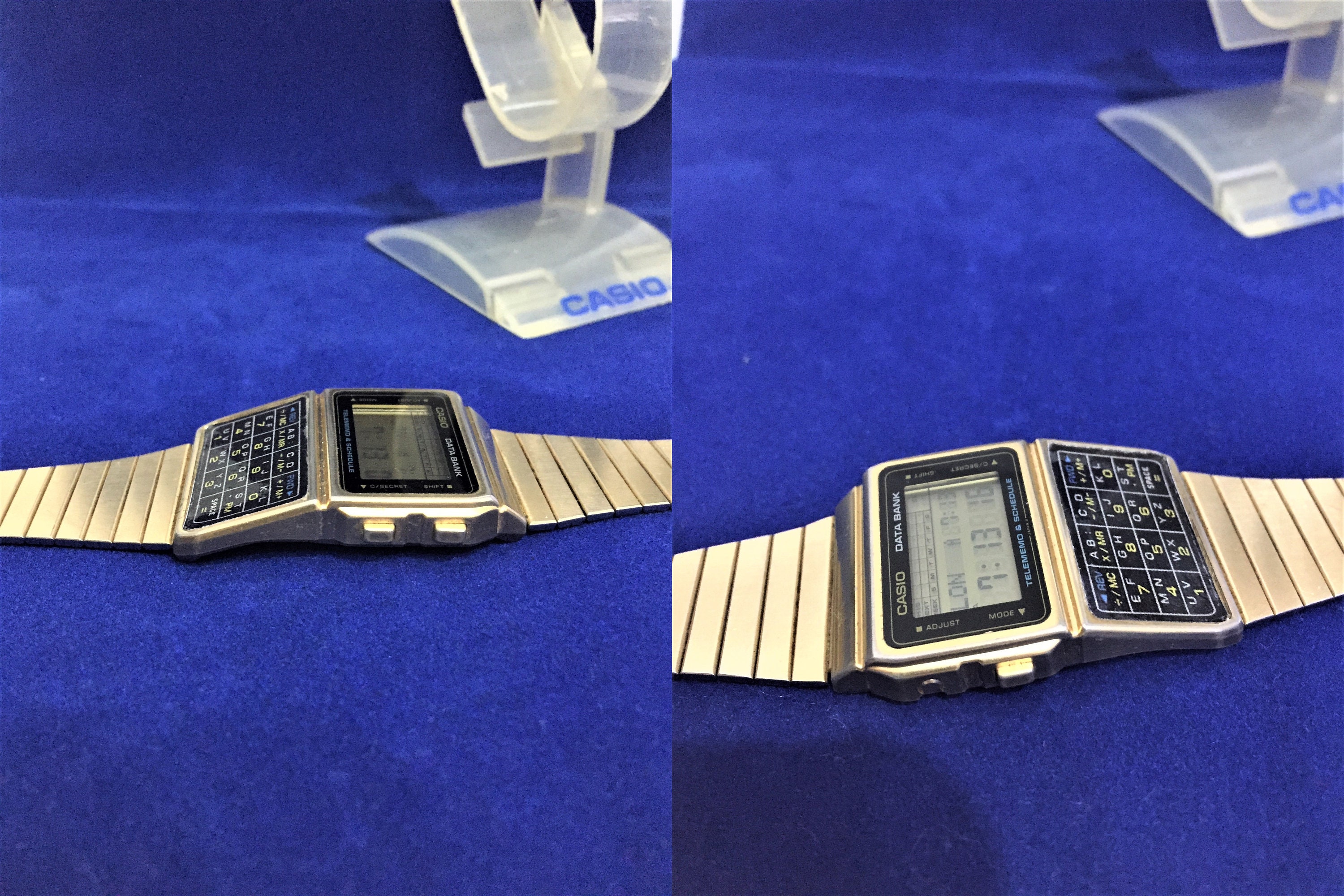 Casio Calculator Watch Gold