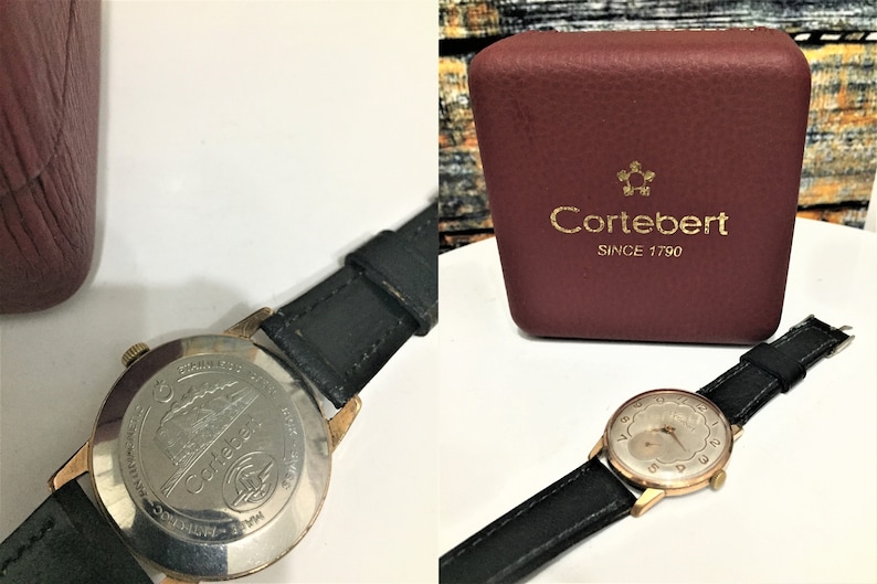 RARE CORTEBERT CAL. 720 Vintage Swiss / 17 Jewels Cort/ 1960s Rare ...