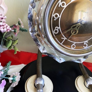 Vintage MAJAK Winting Table Clock Mantel 8 Days Clock Majak USSR ...