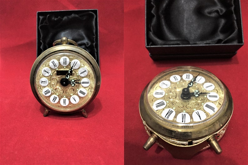 Vintage Jerger Clock, Rare 1940s/ Antique Rare Jerger/mechanical Clock ...