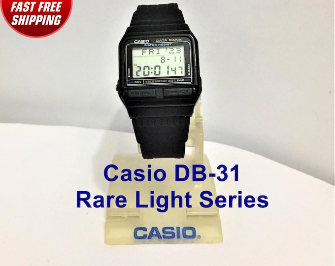 Casio RARE DB-31 Data Bank / Watch Module 871/ Tele Memo 30 Alarm Wrist ...