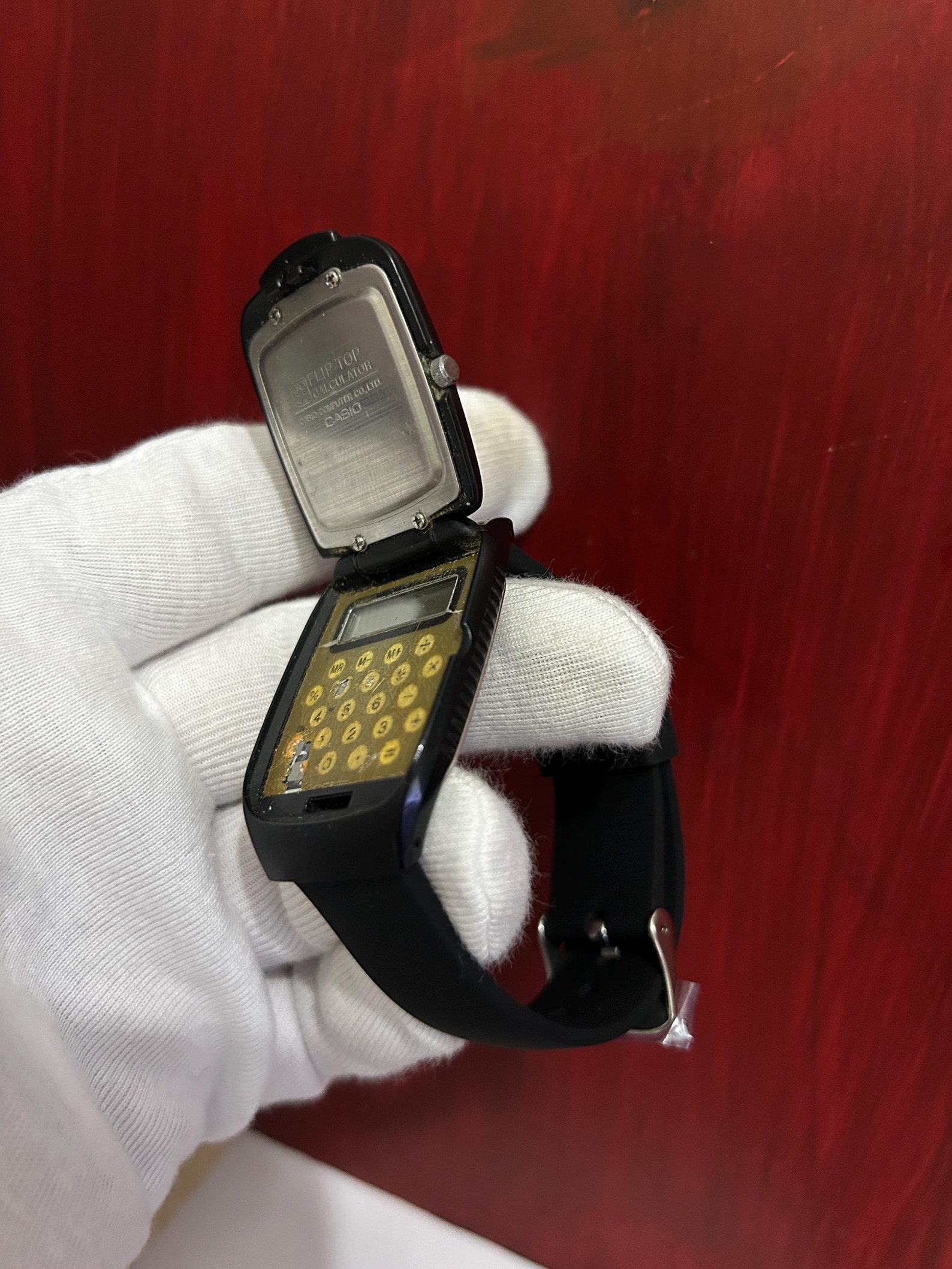 RARE Vintage Casio Flip Top FTP-10/ Module 760 /mens Watch Japan Made ...