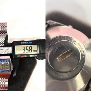 Rare Seiko Lc Chronograph / A128-5000 / 1978 Seiko 12kt Silver Color ...