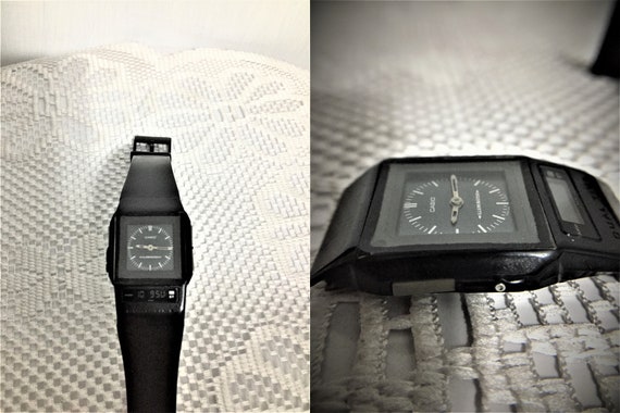 Retro Casio Dual Time FS-01 Watch/ Very RARE Collecti… - Gem