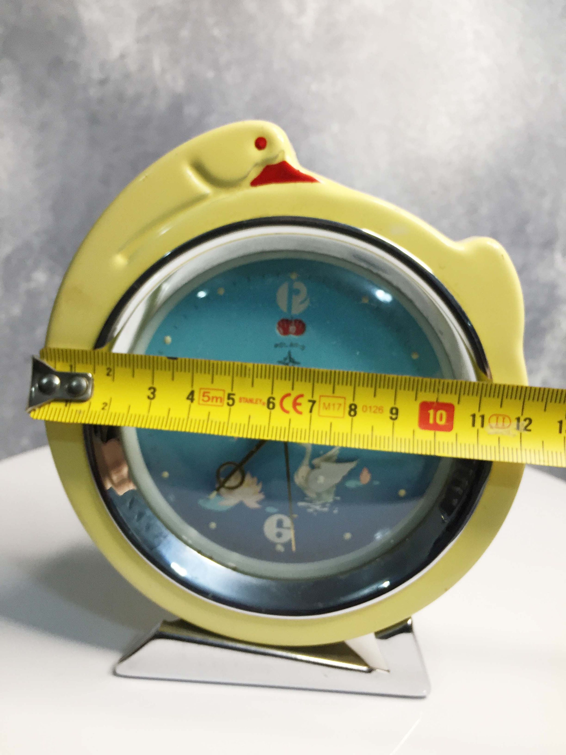 Vintage Polaris 1960s Swan Action Alarm Clock Chinese - Etsy