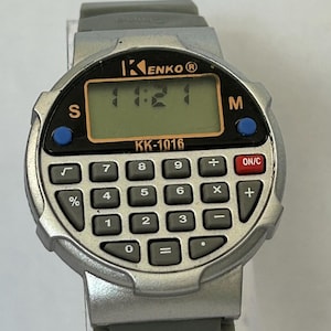 Kenko Collectible Watch With Calculator, Kenko Digital Watch ...