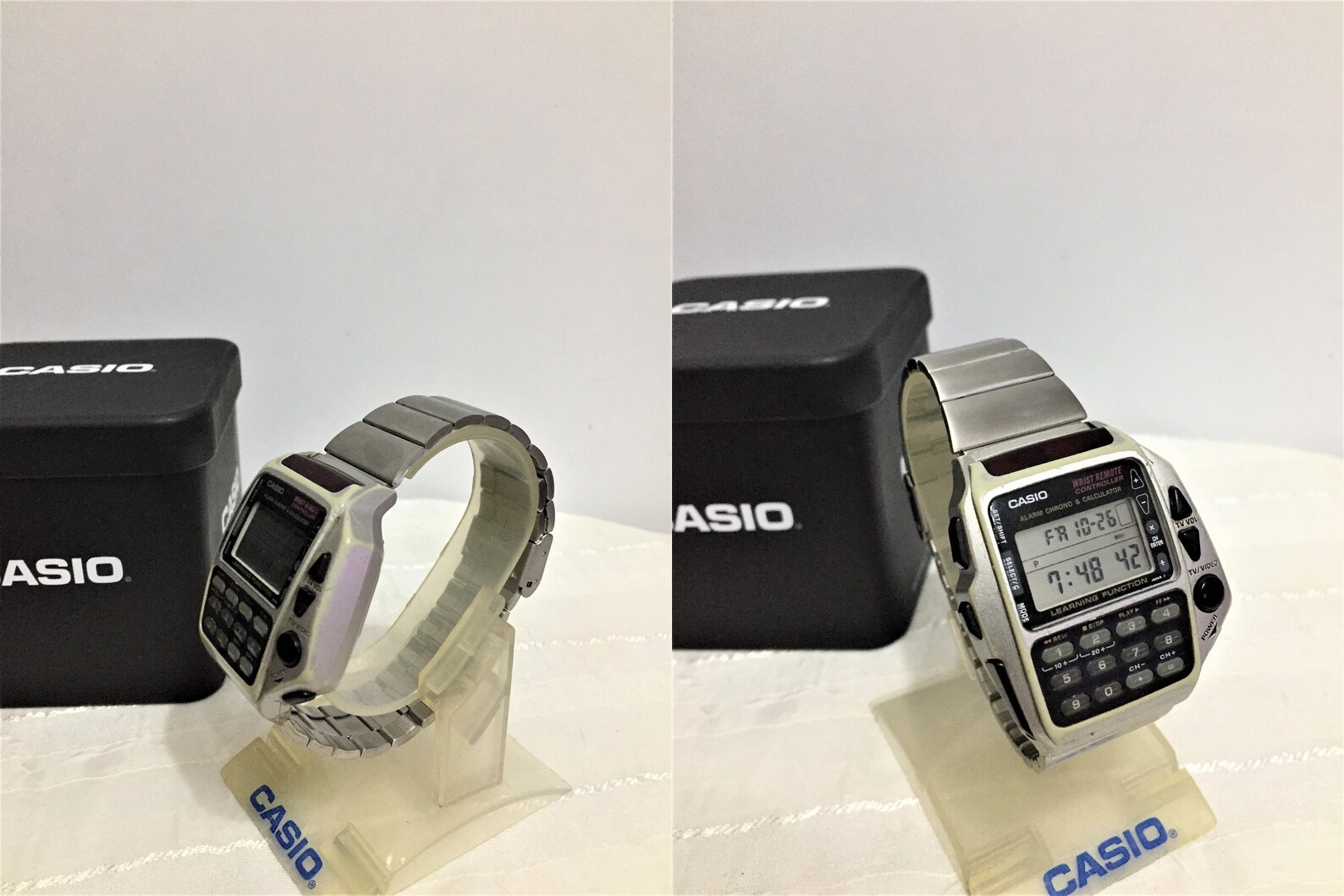 Vintage Casio CMD-40 Learning Tv Remote Control/ Modüle 1174 /steel ...