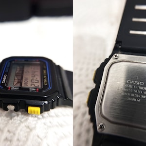 Very RARE Casio FT-100W Fish En Time Digital Watch Marlin 844 Japan M ...
