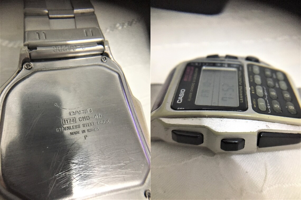 Vintage Casio CMD-40 Learning Tv Remote Control/ Modüle 1174 - Etsy