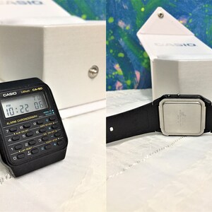 Rare Beautiful Casio CA-50 Calculator Watch Module 437/ Vintage Back to ...