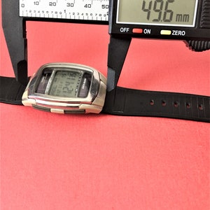 Vintage Casio DB-E30 Databank/ Solar Men's Wristwatch/digital Gray Dial ...