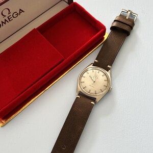 Vintage Mens Omega GENEVE Automatic 24 Jewels 552 Swiss Made Omega Box ...