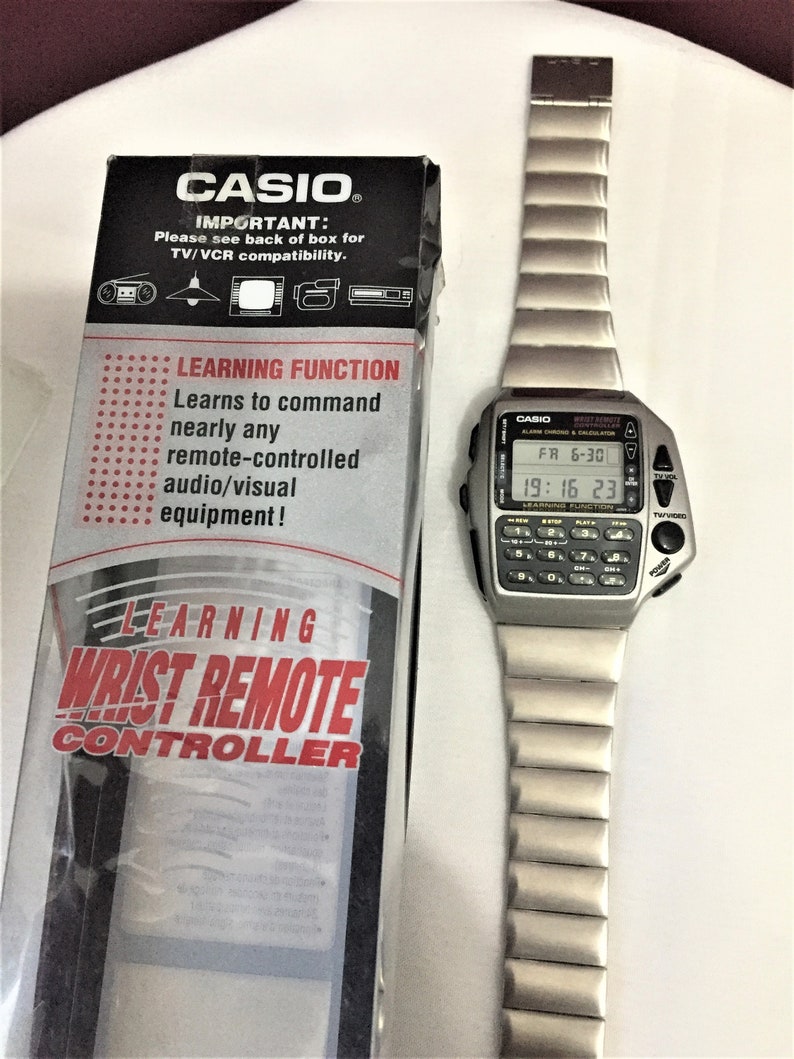 RARE Unused Boxed Casio CMD-40 Learning Tv Remote Control/ Modüle 1174 ...