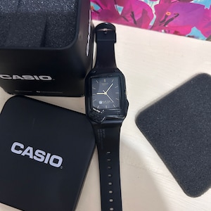 Black Dial Vintage Casio Flip Top FTP-30 / Module 761 /mens Watch Japan ...