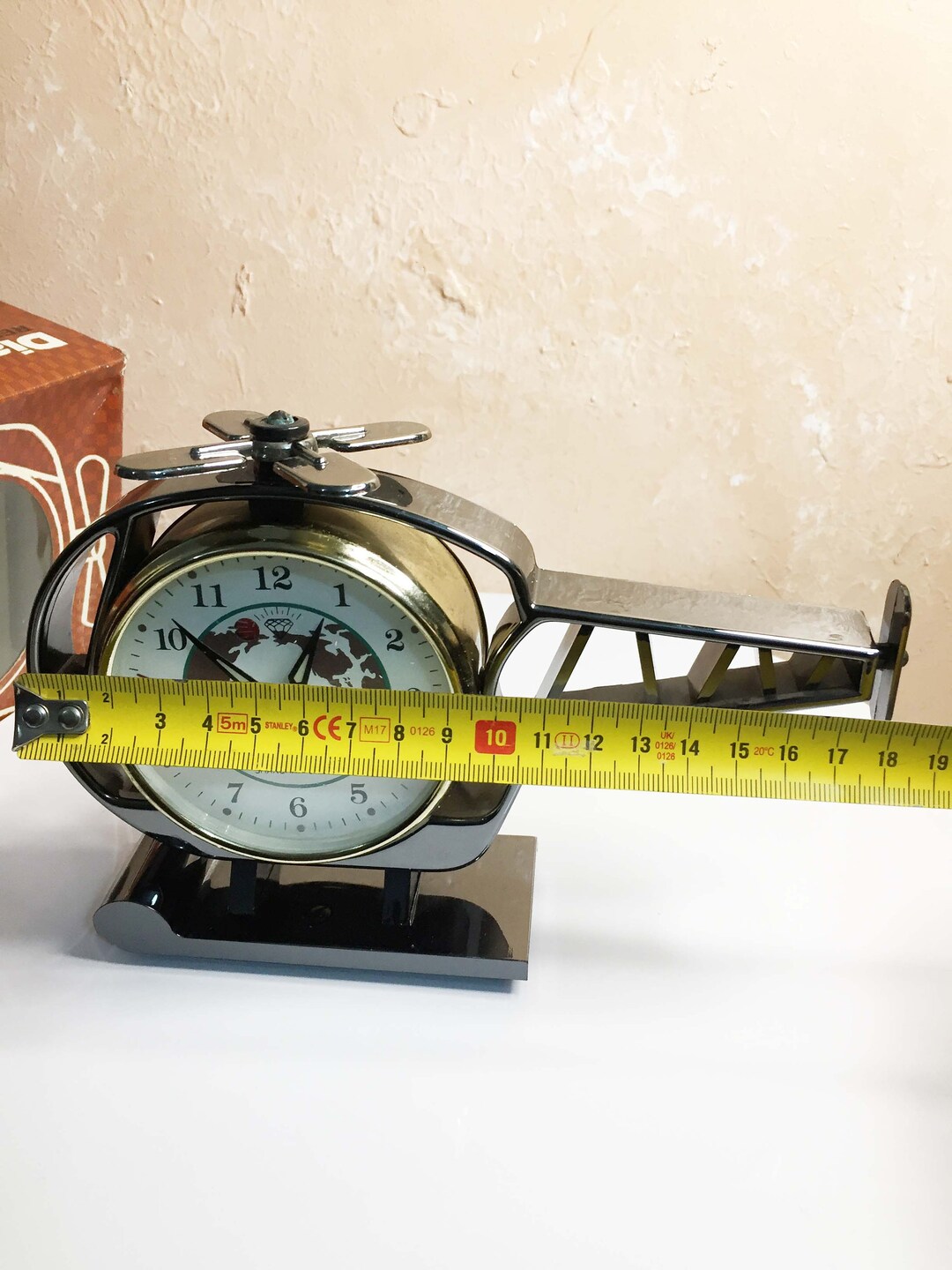 Vintage Animated Clock/ 1970s Alarm Clock/diamond China - Etsy