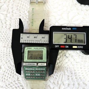 RARE Nos Casio Micro Cosmos Telememo 50 Dbc-63 Databank Memory Calculator Watch 1990s Vintage ...