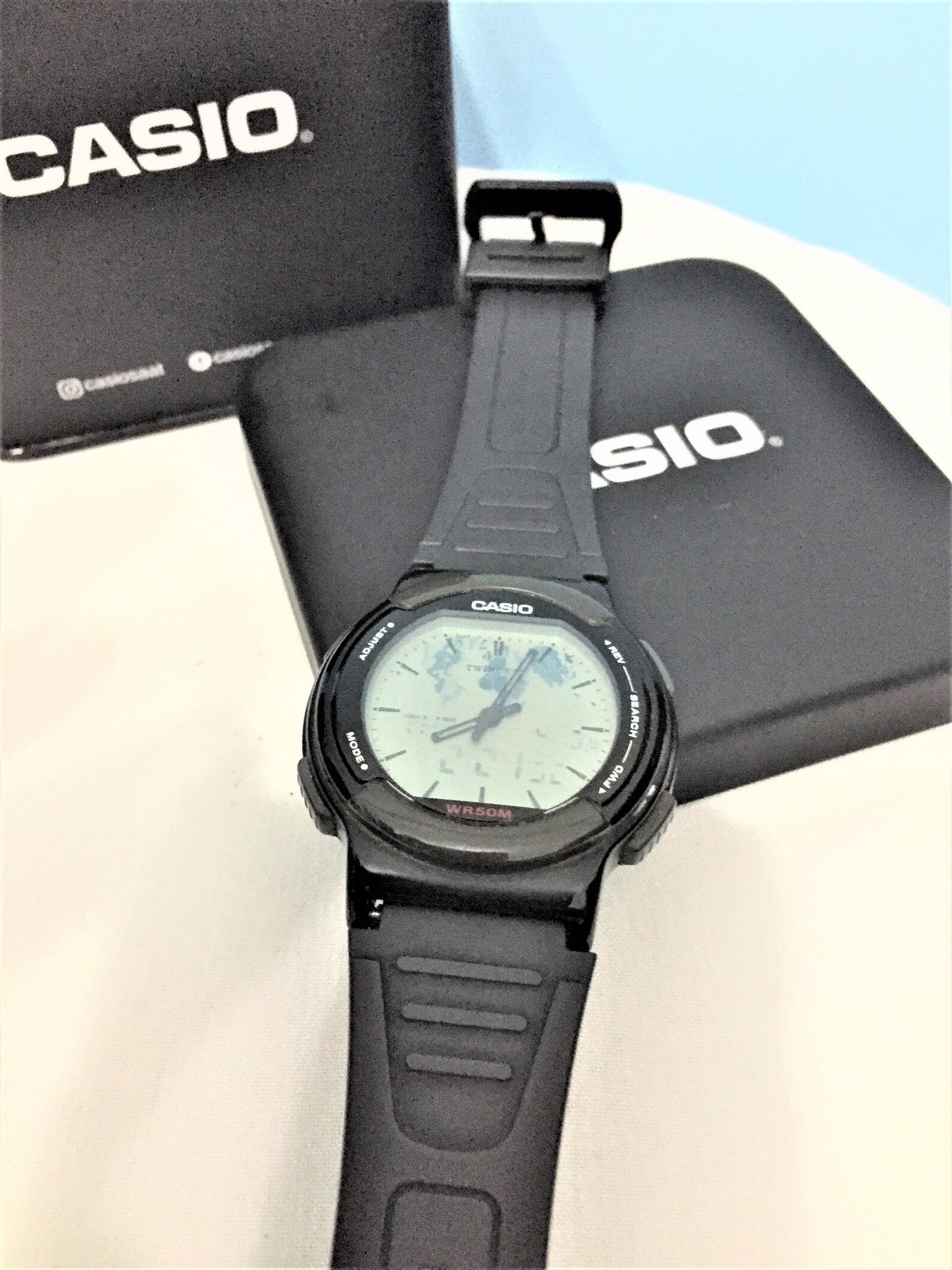 Vintage Casio Abx-53 Module 1326 Twincept/ Ana-digi Data Bank - Etsy