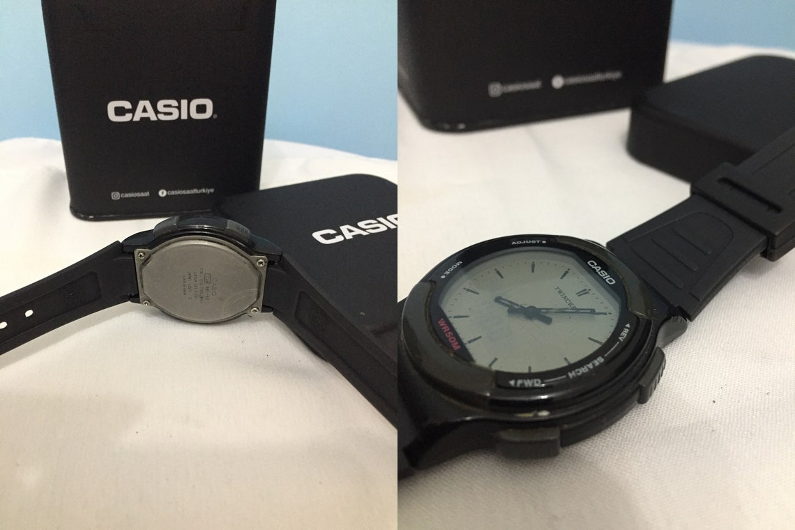 Vintage Casio Abx-53 Module 1326 Twincept/ Ana-digi Data Bank - Etsy