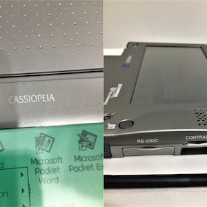 Vintage Casio Cassiopeia PA-2400W RARE Pda Pocket Computer on Windows ...