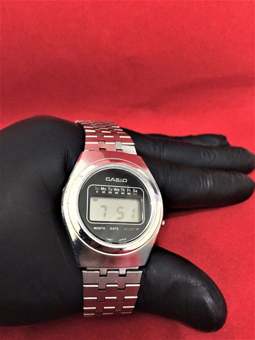 RARE Casio R-19 Casiotron Digital Vintage Mens Watch/ Collector Watch ...
