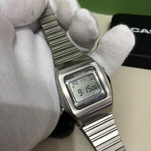 Rare Collectible Vtg Casio Casiotron/ TRN-110 LIQUID Crystal Digital ...