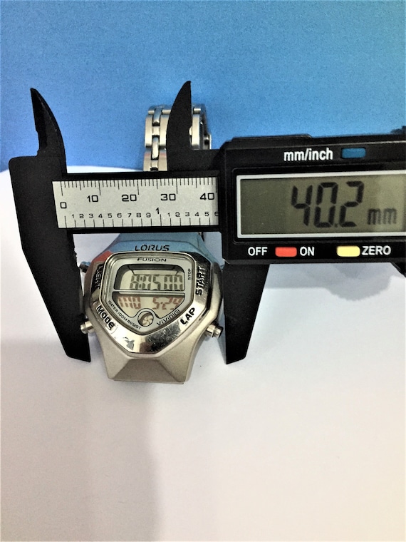 RARE Lorus WAtch Fusion Vividigi Digital 90s /W100-… - Gem