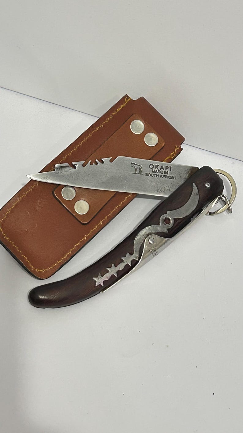 ULTRA RARE Okapi Knife, South Africa, Collectible Steel Kitchen Knife ...