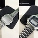 Vintage Silver Tone Casio AL-190W SOLAR Power / 3274 Module LCD Digital ...