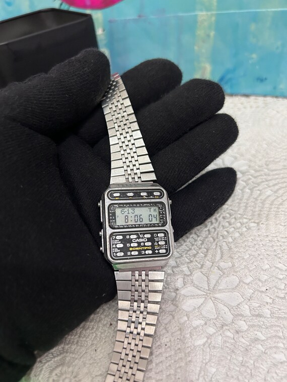 RARE Vintage Casio CFX 200 Calculator Watch Mod:197 J… - Gem