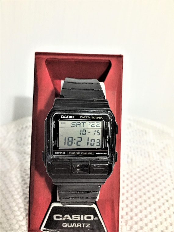 Casio Data bank DBA-80 Vintage Watch 1980s/ Phone Dia… - Gem