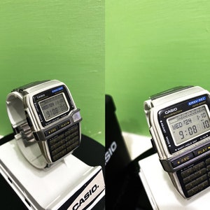 Casio DBC-V500 Easy Rec Data Bank Wrist Watch Telememo Calculator Casio ...
