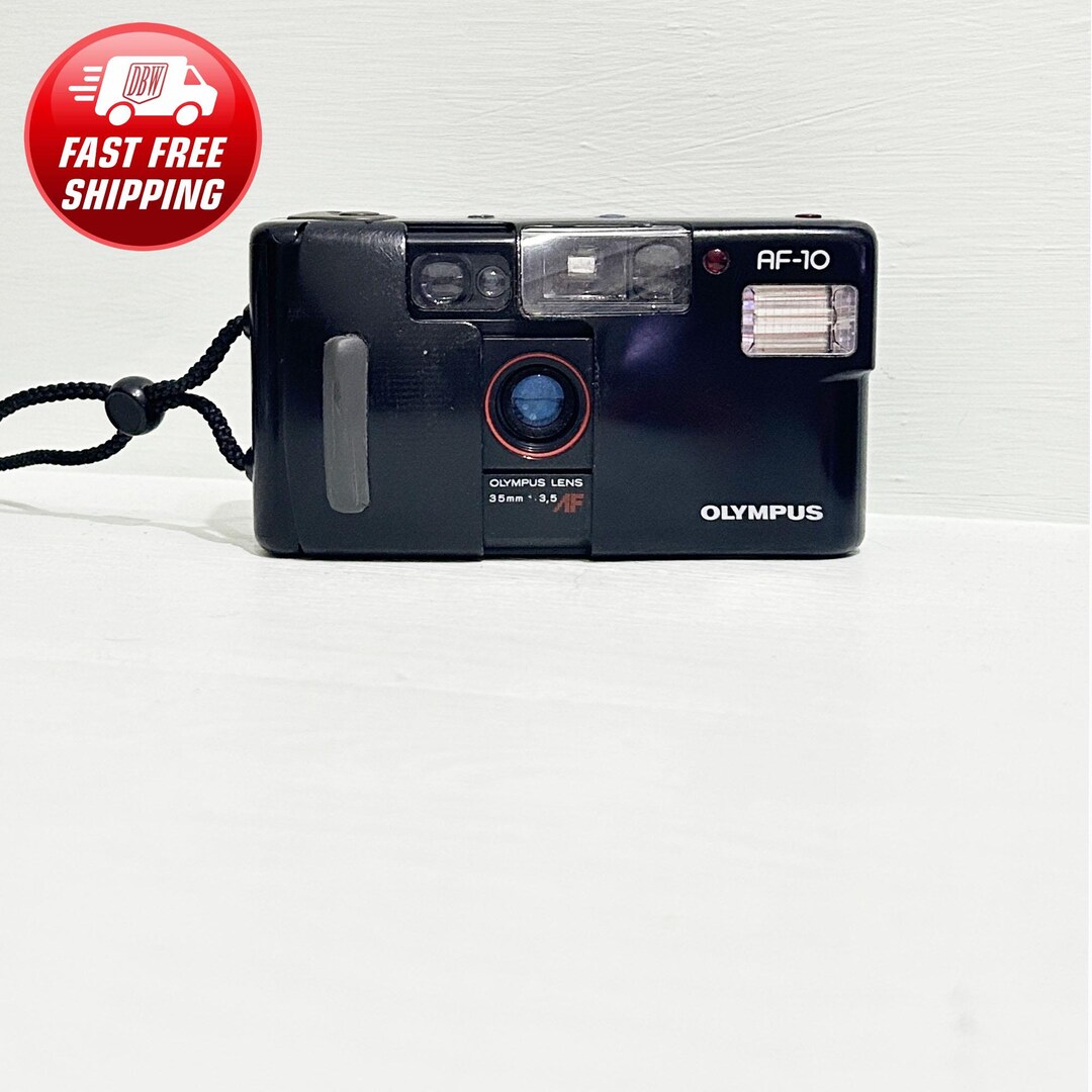 Camera Olympus AF-10 Vintage / Auto-focus Compact Camera / Working Film ...