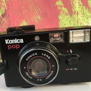 Konica Pop Pop, Retro, 35mm, Point and Shoot, Analog Camera, Lomography ...