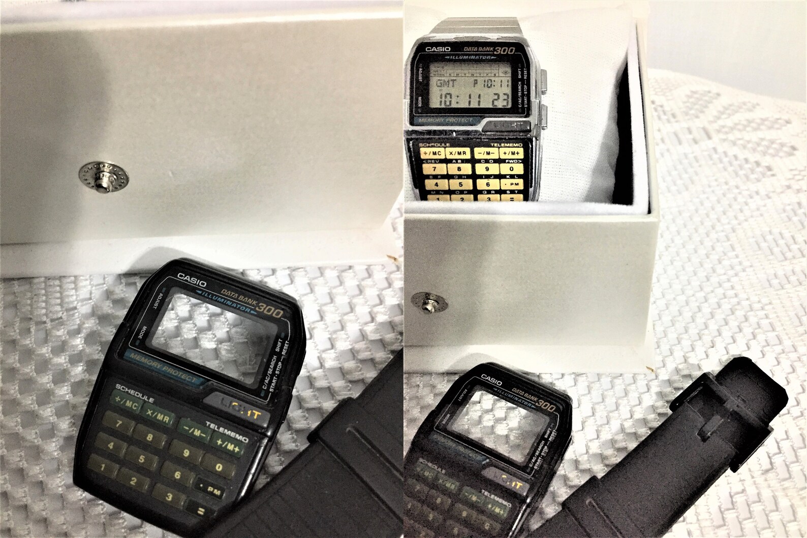 Very Rare Casio DBC-3000 Mod 1478 / Spare Case Slicone Band/ 1990s ...