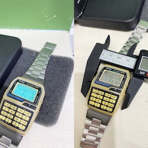 Casio Dbc-150 Data Bank 150 Vintage Case / Module 1477/ Calculator ...