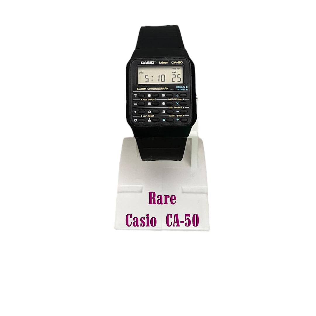 Casio CA-50 Calculator Watch,vintage Casio Mod: 437, - Etsy UK