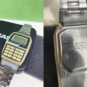 Casio Dbc-150 Data Bank 150 Vintage Case / Module 1477/ Calculator ...