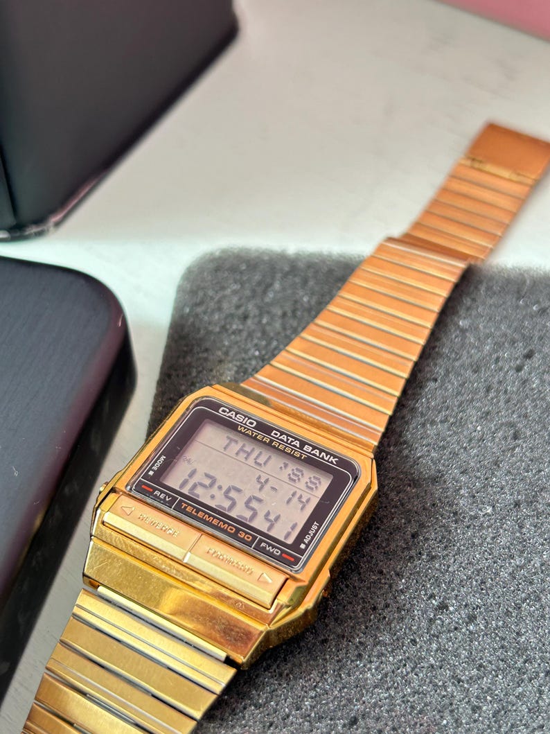 Vintage Casio RARE DB-31 Data Bank / Watch Module 871/ Tele Memo 30 ...