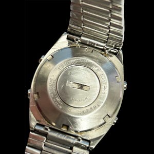 RARE Vintage Seiko A169-5000 Melodic Alarm LCD Digital Wrist Watch ...