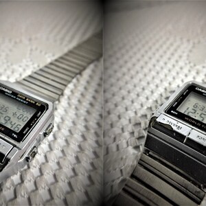 Db-520 Vintage Casio Data Bank Telememo 50/ Watch Model 675 Japan/ World Time Alarm Wrist Watch ...